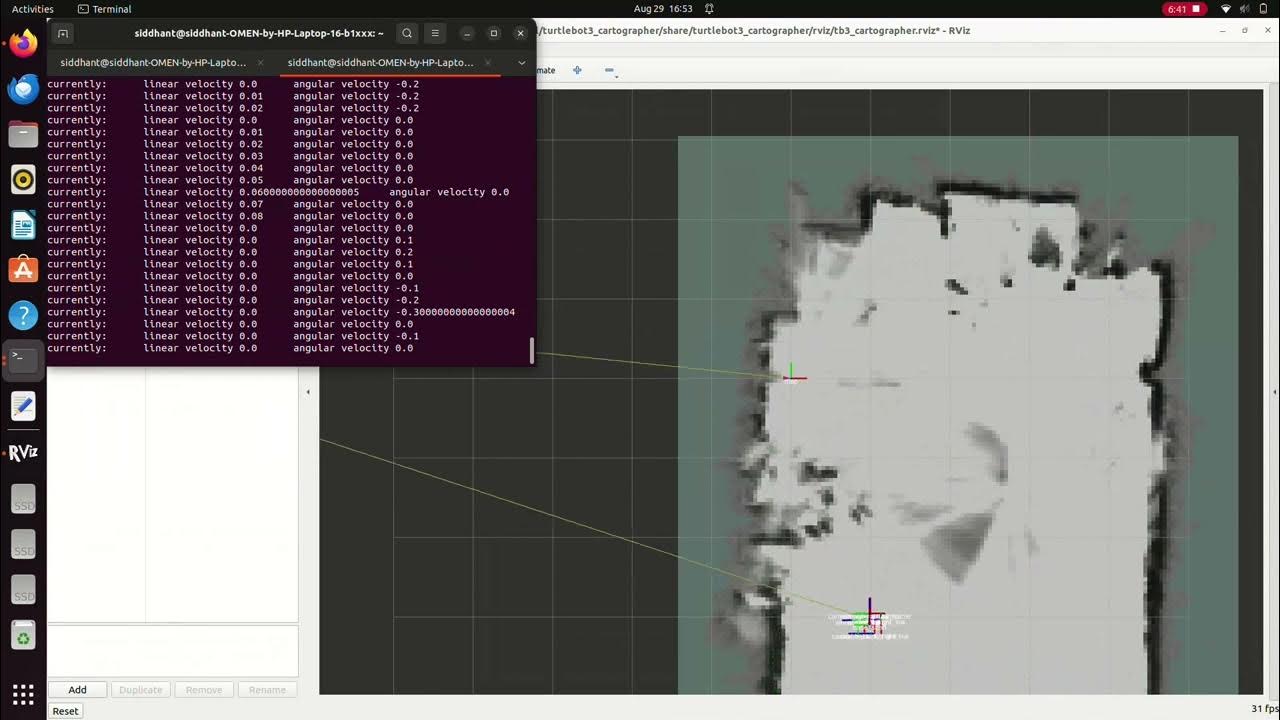 how to create map using turtlebot3 and ros2 - YouTube