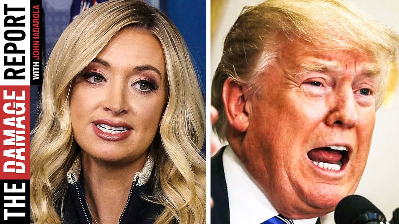 Kayleigh McEnany Smiles During Trump's Meltdown - YouTube