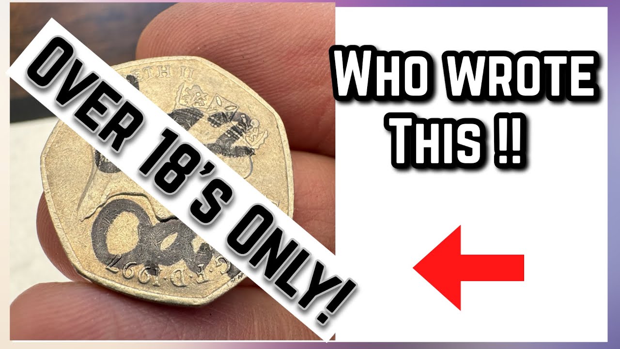 WARNING Over 18’s Only! Adult Content Found On A UK 50p Coin - YouTube