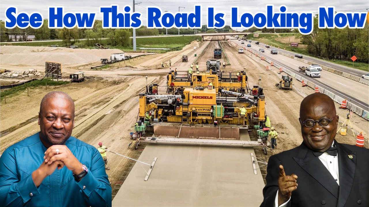 Wow See How Pokuase-Nsawam Road Is Looking Now - YouTube