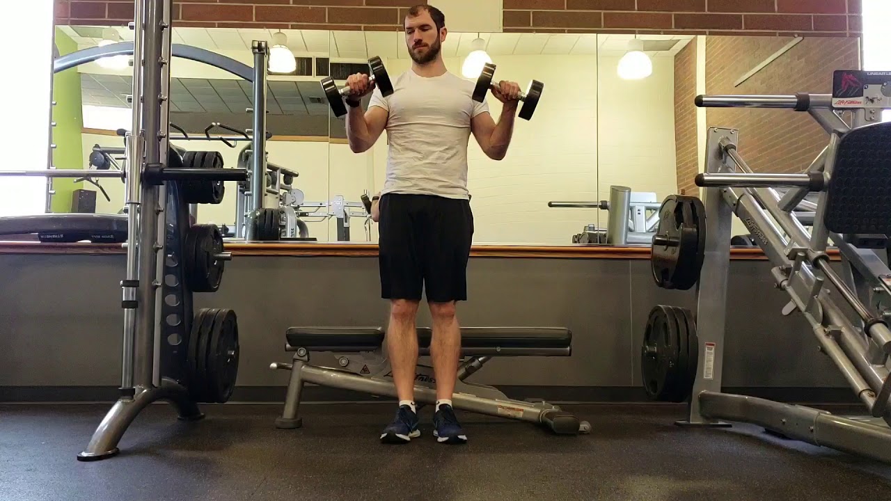 Online Personal Trainer. Biceps and forearm exercise. Zottman Curls ...