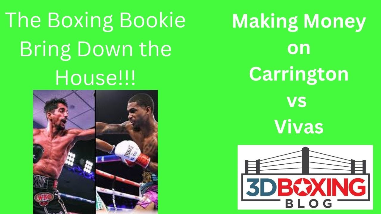 MAKE MONEY W/ the Boxing Bookie on Delonte Johnson vs Tarik Zaina - YouTube