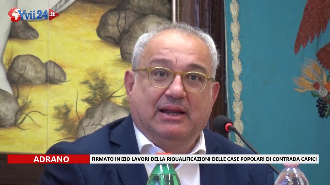 Adrano. Riqualificazione delle case popolari di contrada Capici - YVII ...