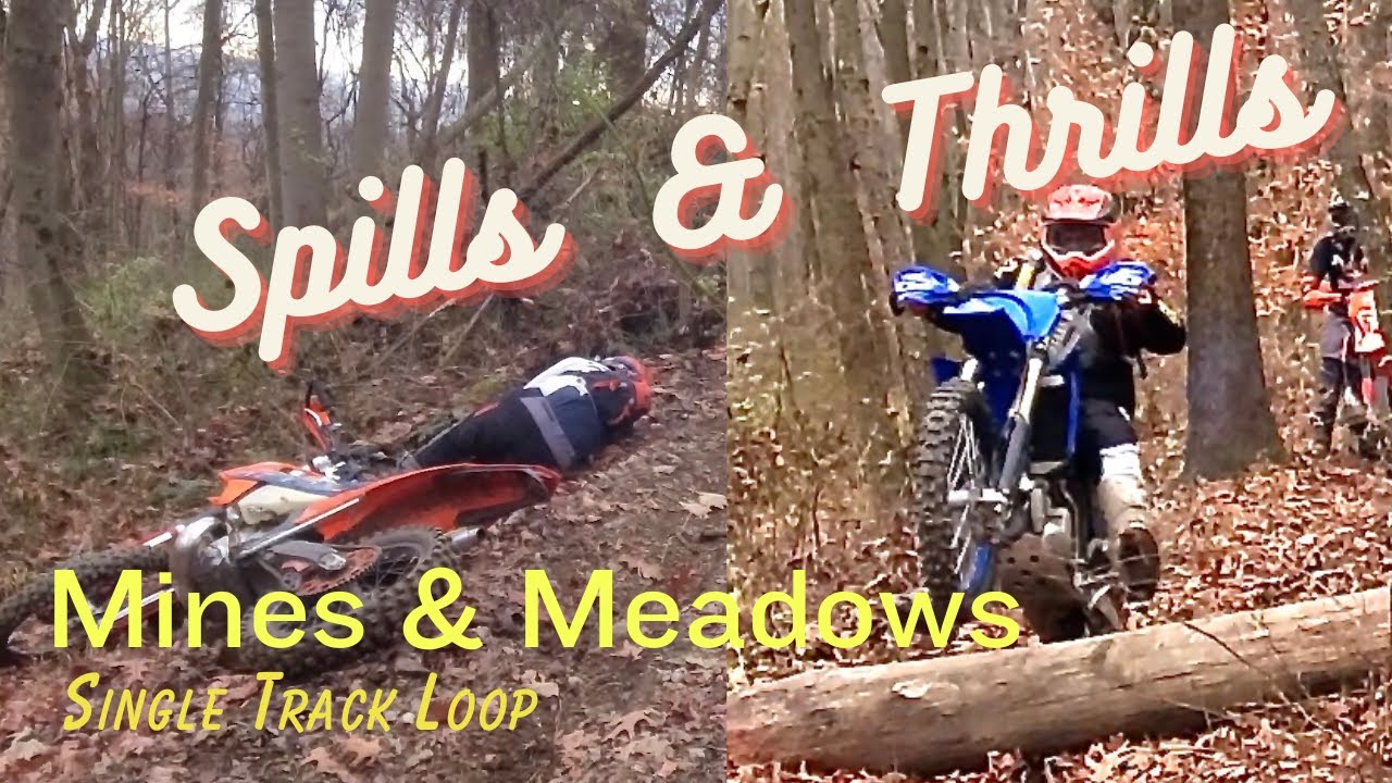 Mines and Meadows - Single Track Loop - 11 11 23 - YouTube