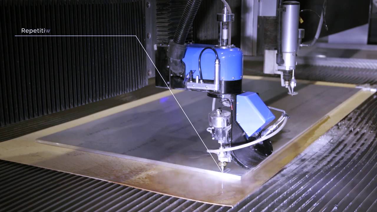 Premium machine model by Water Jet Sweden - YouTube