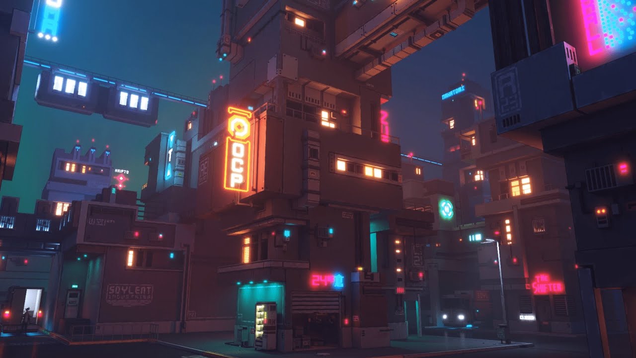 NEON LIGHTS (Future Funk Mix) - YouTube