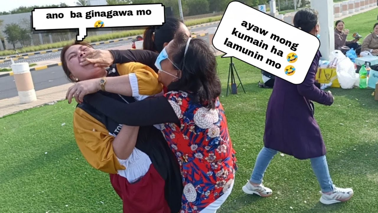 SUBO KO KAININ MO hahaha #momskietv #ofw - YouTube