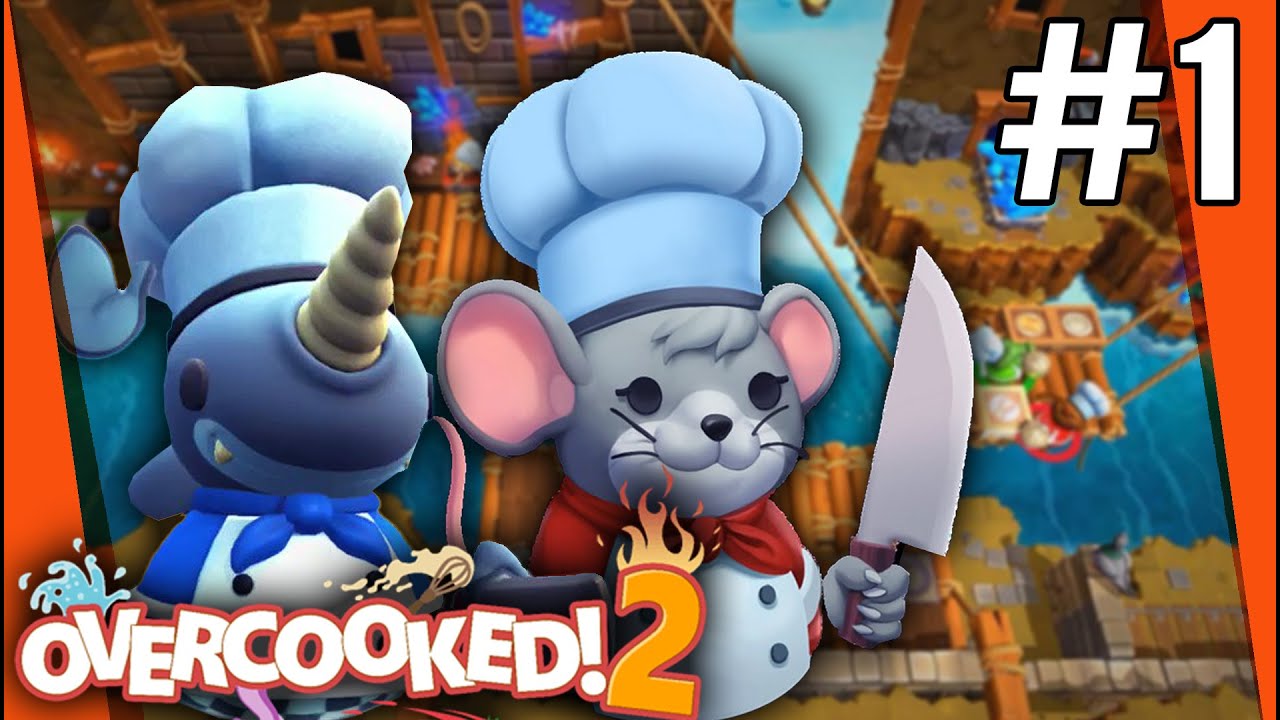 👩‍🍳จัดการครัวอลวน!?! - Overcooked 2 #1 #overcooked2 # ...