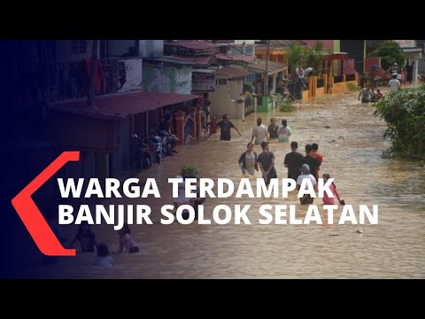 Dampak Banjir Solok Selatan, Warga Belum Terima Bantuan