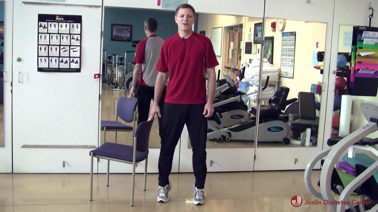 Get Fit, Get in Control: Balance Exercises with Chair - YouTube