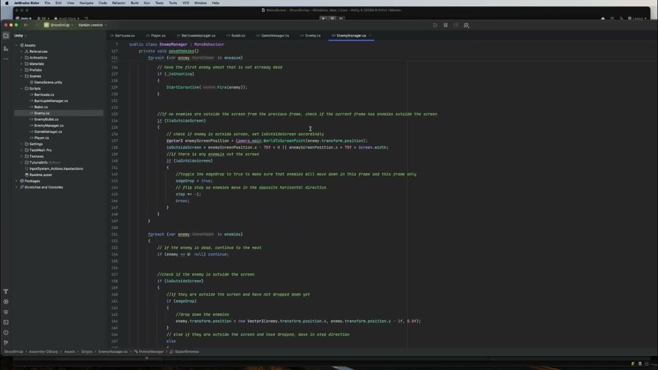Space Invaders Clone Assignment Part 1 - YouTube