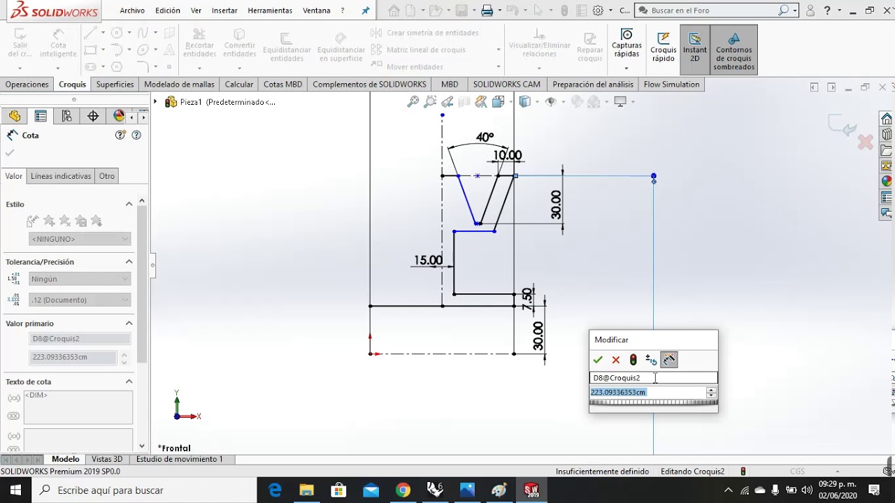 PRACTICA 24 SOLIDWORKS - YouTube