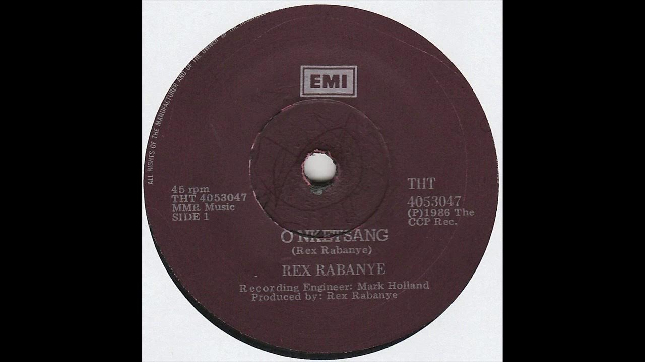 REX RABANYE - O Nketsang - YouTube