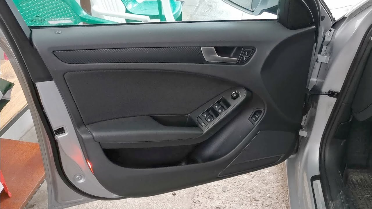 Audi A4 B8 Front Door Panel Removal Guide YouTube Audi A4 B8 Front Door Panel Removal Guide YouTube