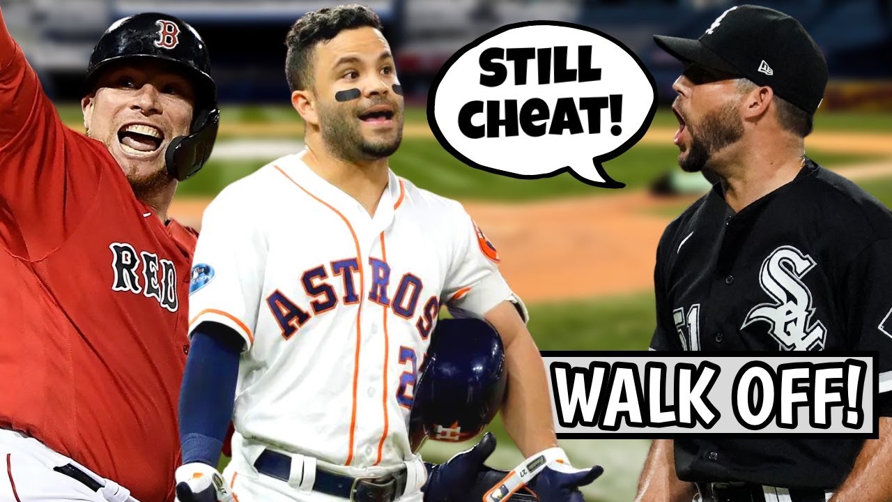 White Sox Pitcher Says Astros Are Cheating Red Sox Walk Off Rays