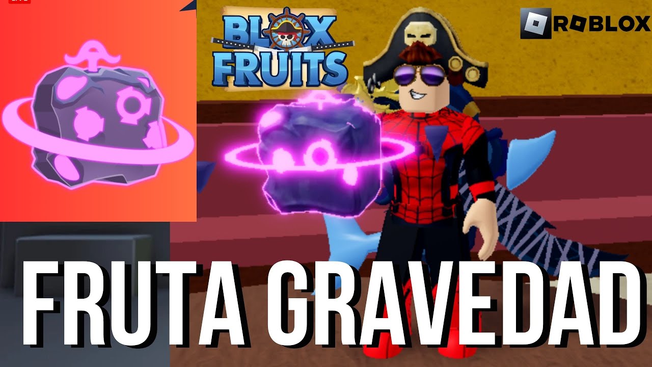 🌌 ¡habilidades Fruta GRAVEDAD! ¿la mejor o la peor? 🐲 Blox Fruits ...