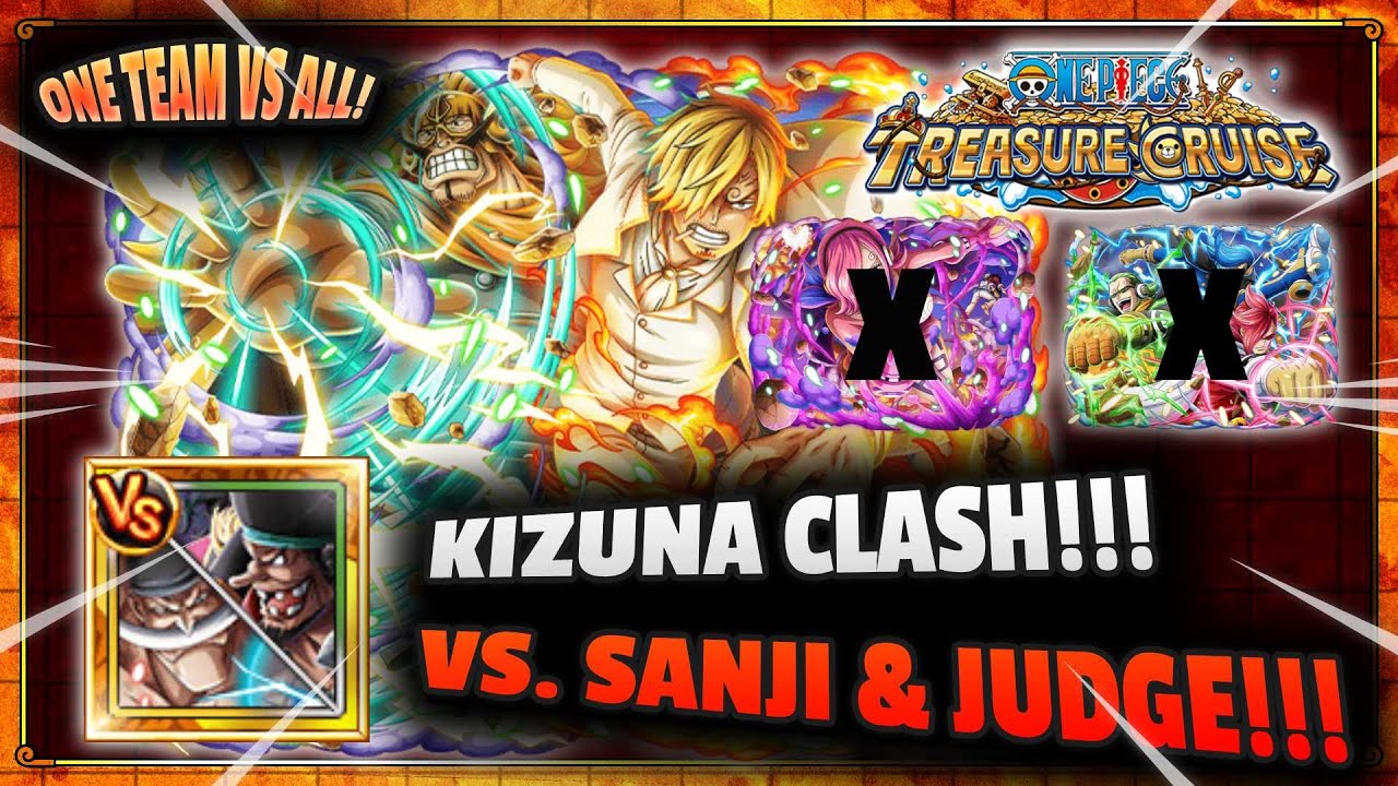 V2 One team for ALL Kizuna 10* VS. Sanji & Judge Variations! OPTC ...