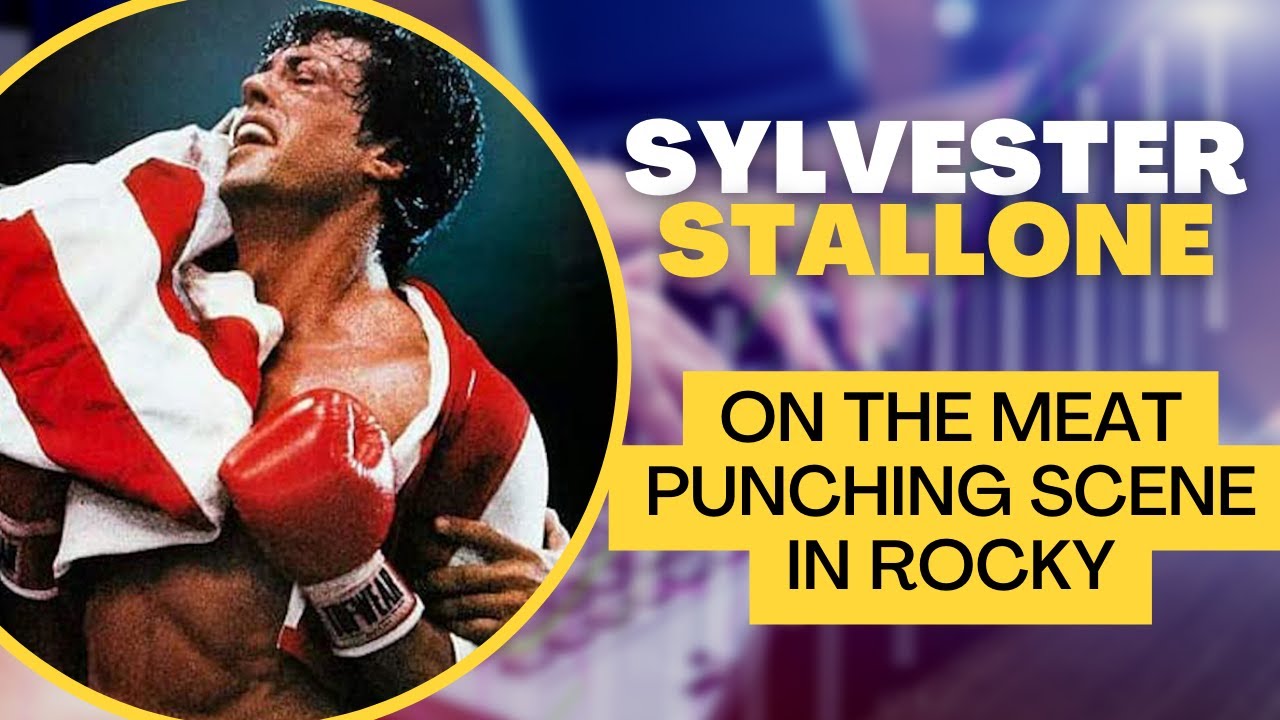 Sylvester Stallone on the meat punching scene in Rocky - YouTube