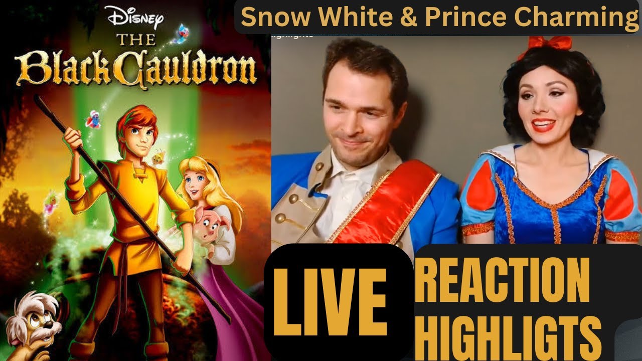 Snow White & Prince Charming React to *The Black Cauldron* | Halloween ...