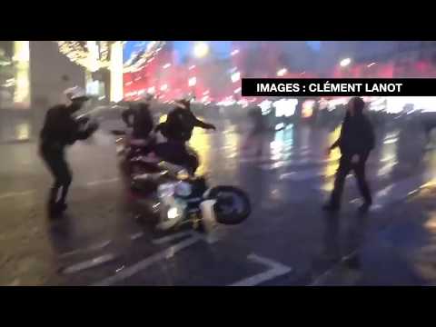 Police Motard VS Gilet jaune