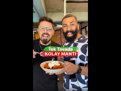 Tek Tavada Kolay MANTI 💯👍 @MamiEmen  Masterchef Uğur Kardaş dan Tarifler #shorts