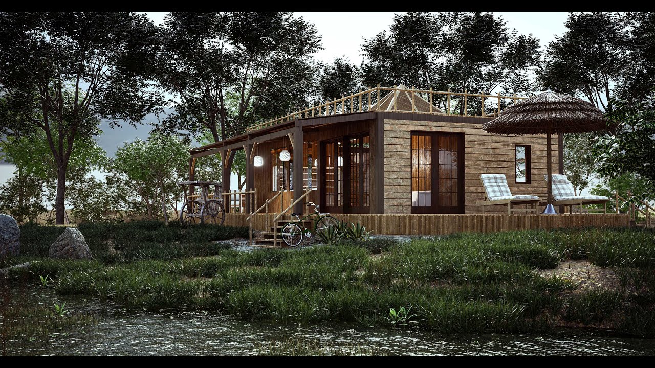D5 Render Straw House Scene Workflow - YouTube