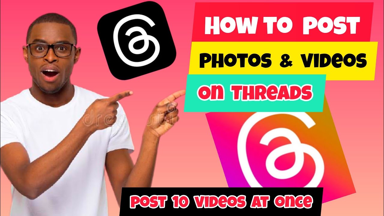 How to Post Photos and Videos on Threads - YouTube