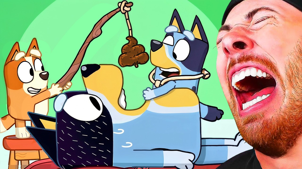 FUNNIEST Bluey Animations That Will Make You LAUGH!!! - YouTube