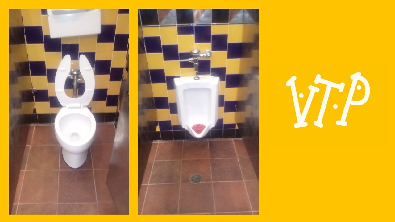 554: Kohler Fixtures - Red Robin Men's Restroom - YouTube