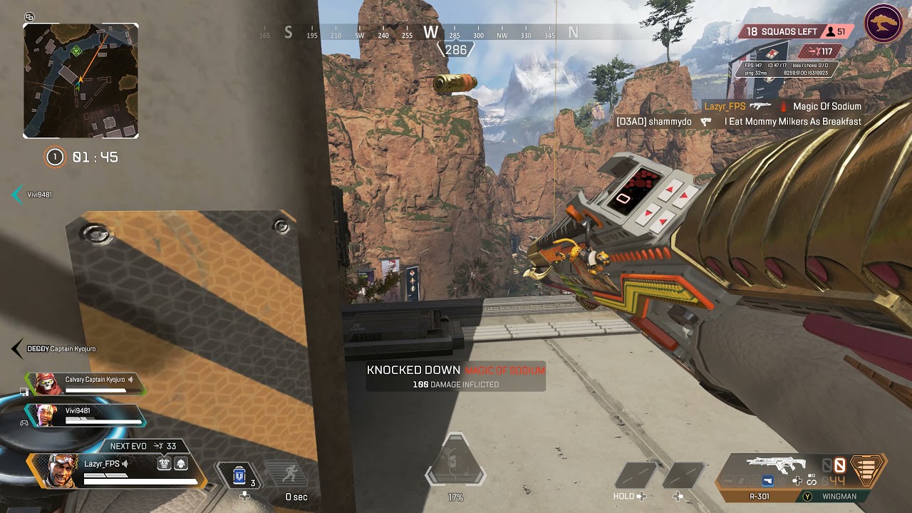 Crazy Flank Squad Wipe in Apex Legends - YouTube