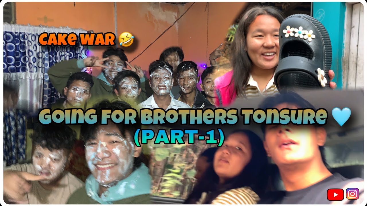 Going for tonsure part-1 || aryantamangvlogs || - YouTube