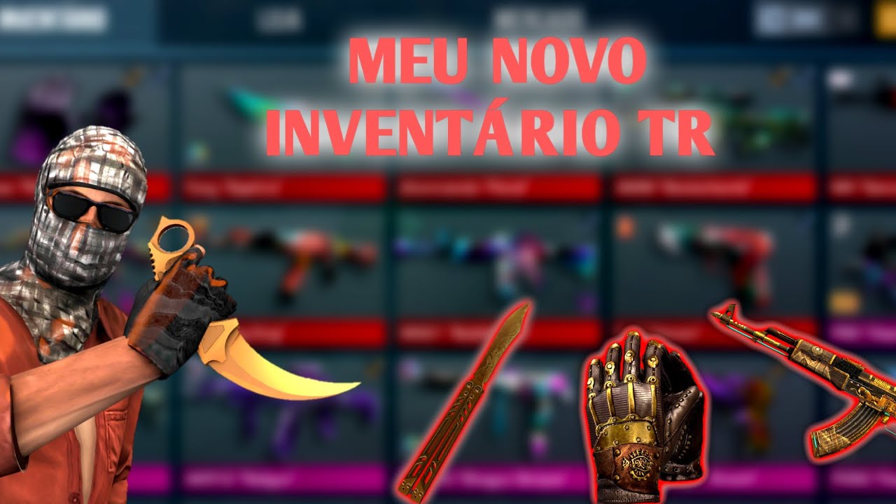 MONTANDO MEU NOVO INVENTÁRIO DOURADO !! - Standoff 2 🇧🇷 - YouTube