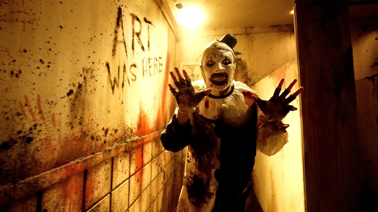 Terrifier Haunted House Walk Through | Universal Studios Hollywood ...