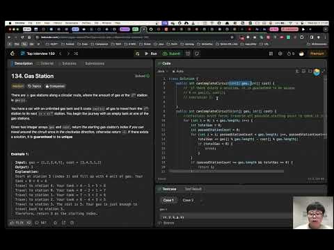 LeetCode Quick Review Vlog: Problem 134 - Gas Station - YouTube