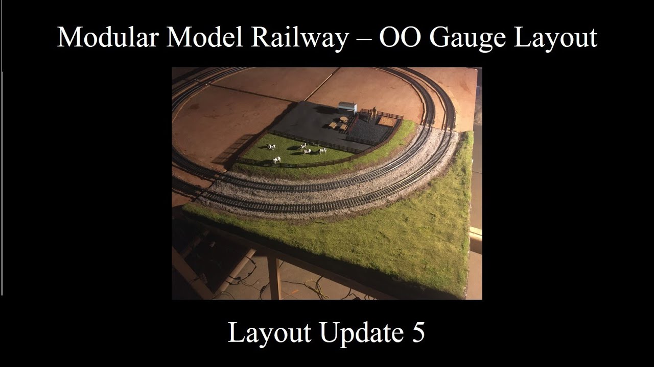Modular Model Railway, OO Gauge Layout - Update 5 - YouTube