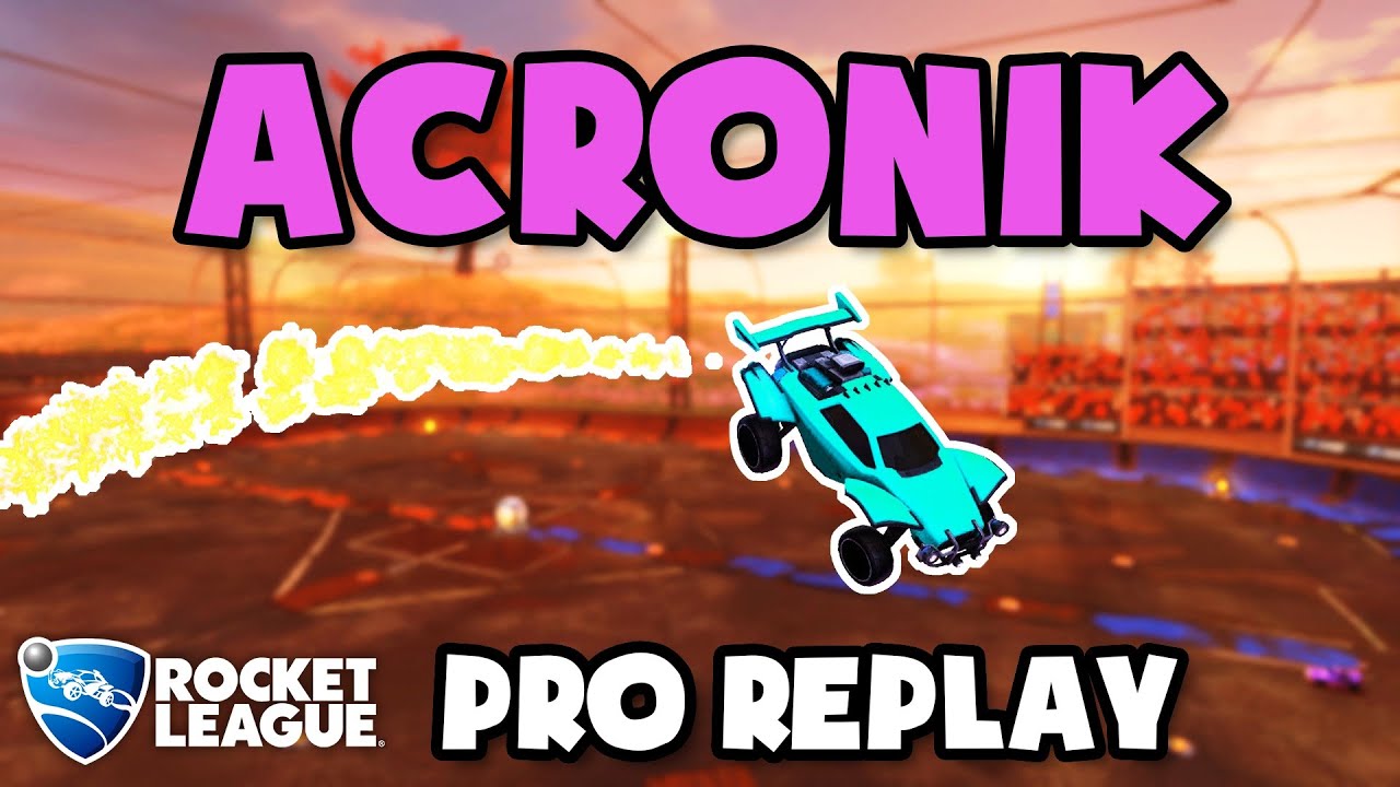 AcroniK Pro Ranked 2v2 POV #21 - Rocket League Replays - YouTube