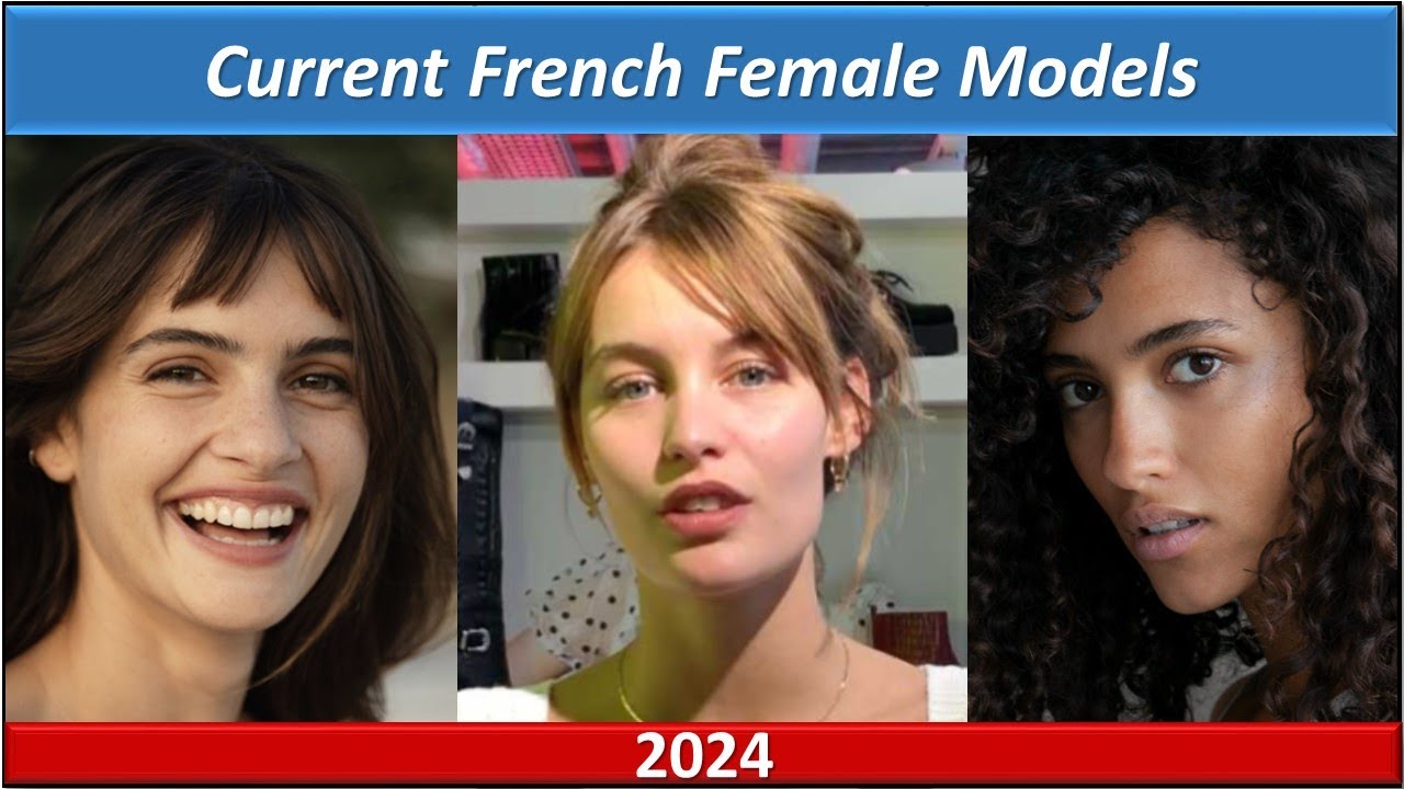 Top 20 French Female Models in 2024 ।। Current French Female Models ।। Tina Kunakey - YouTube