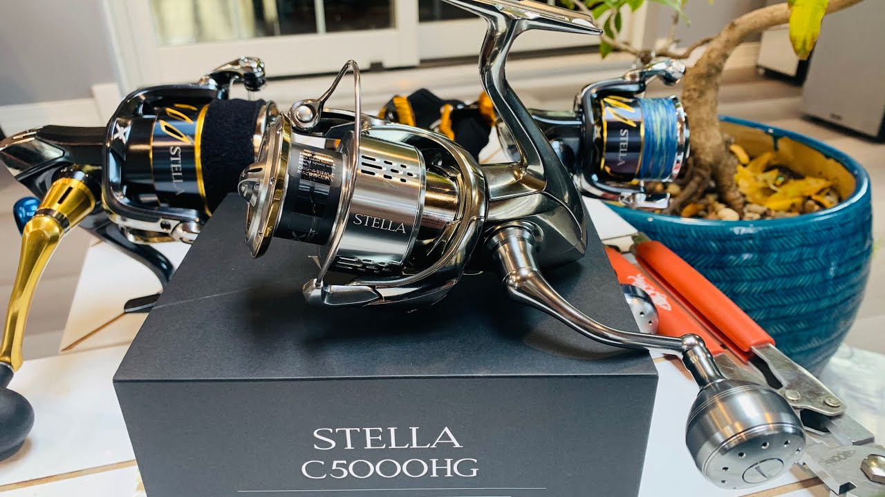 Unboxing Shimano Stella FJ C5000HG Fishing Reel - 4K 60fps - YouTube