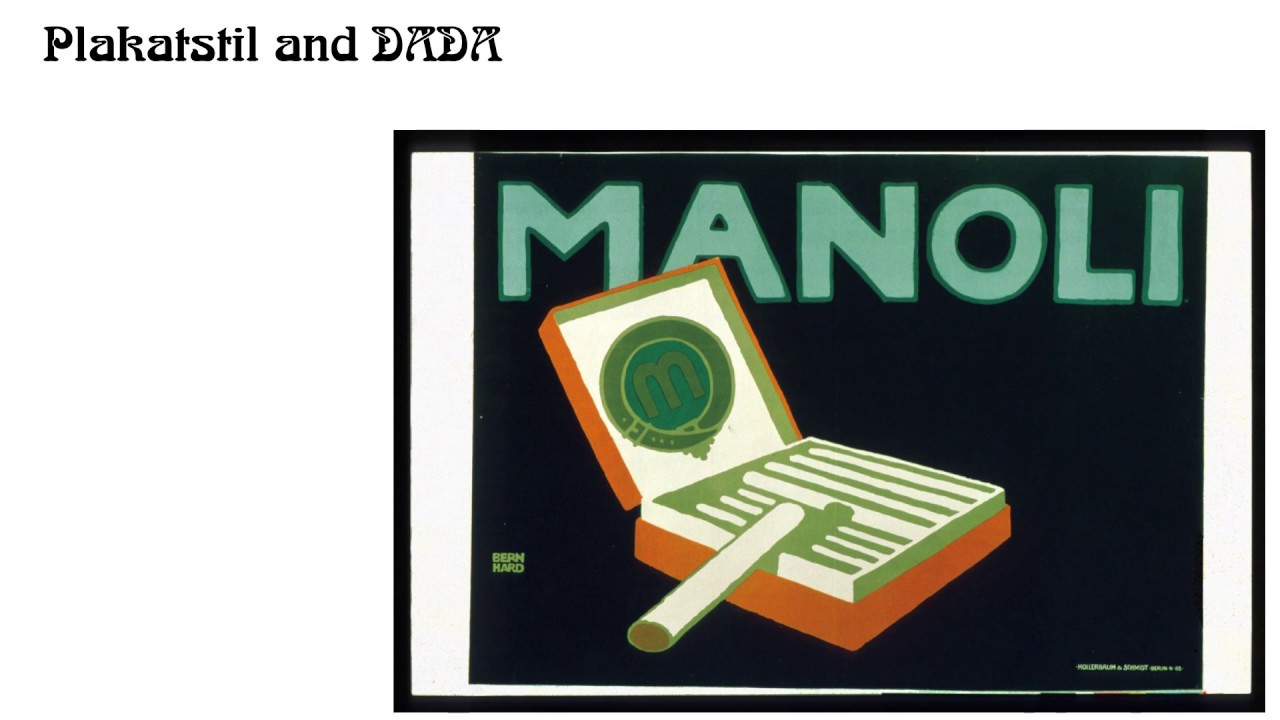 History of Graphic Design- DADA and Plakatstil - YouTube