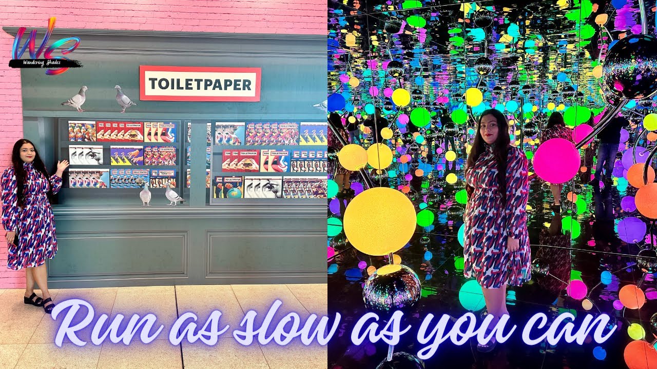 Run As Slow As You Can & Mirror Infinity Room at NMACC w/ Bhavya Jain ...