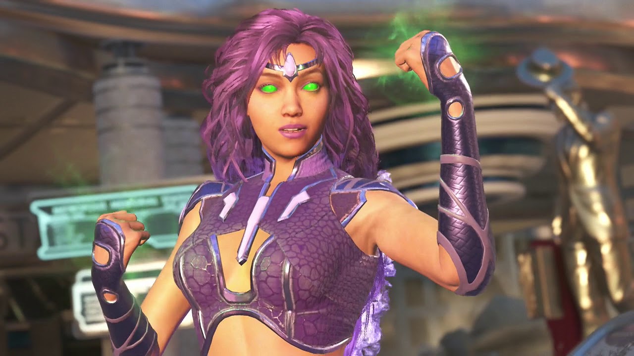 Injustice 2 Starfire Epic Fiery Starbolt Look - YouTube