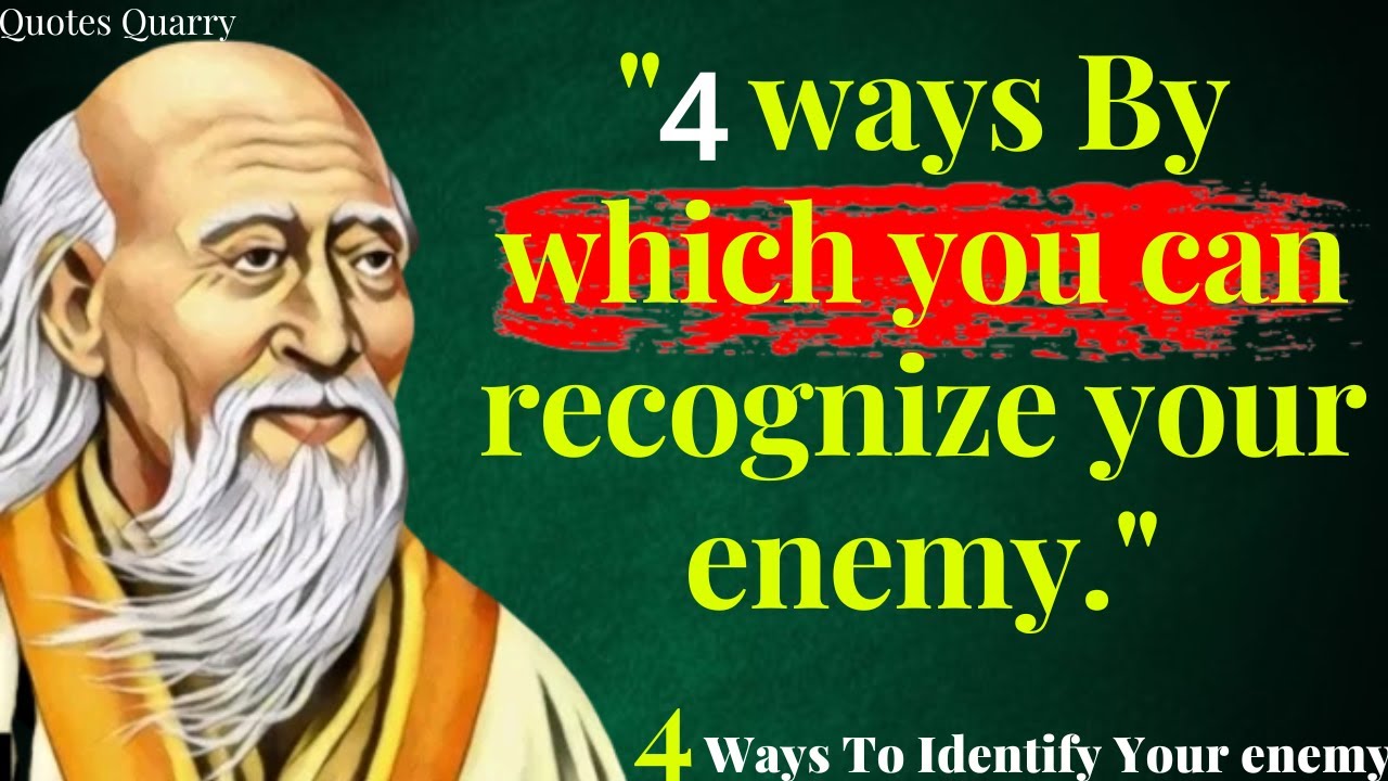 Four Ways To Identify Your Enemy.@quotes_official - YouTube