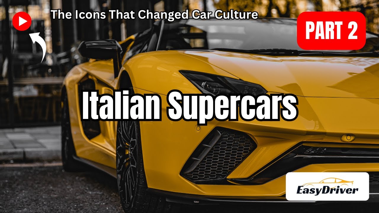 Italian Supercars: The Icons That Changed Car Culture | Part 2 - YouTube