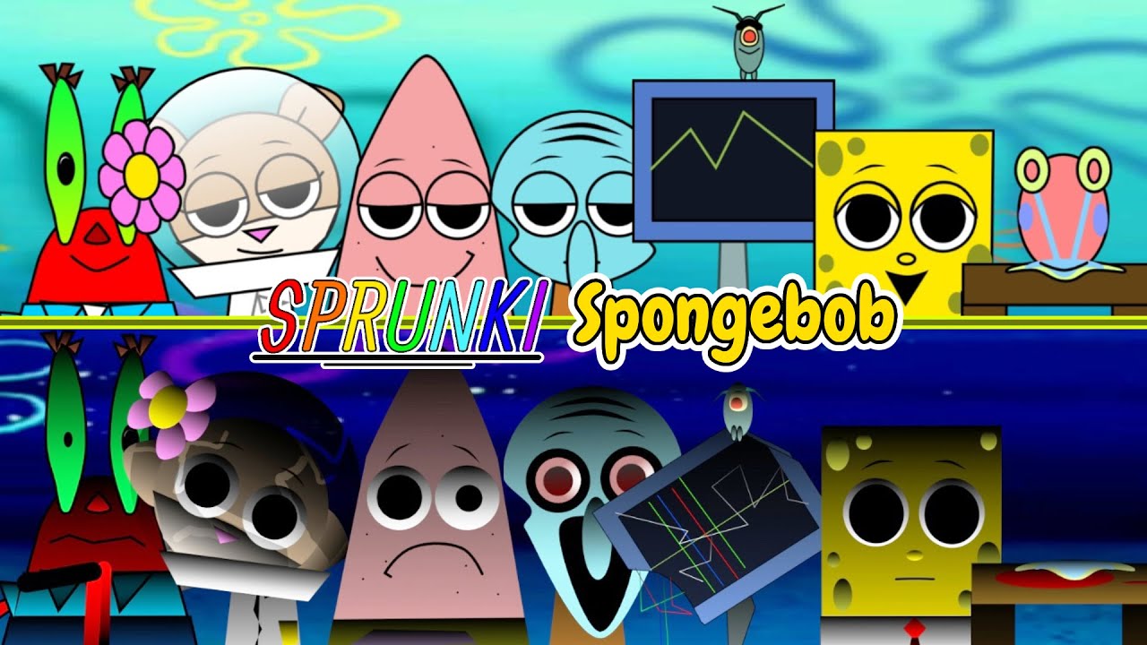 Sprunki: Bob Squarepants // Spongebob Mod Incredibox - YouTube