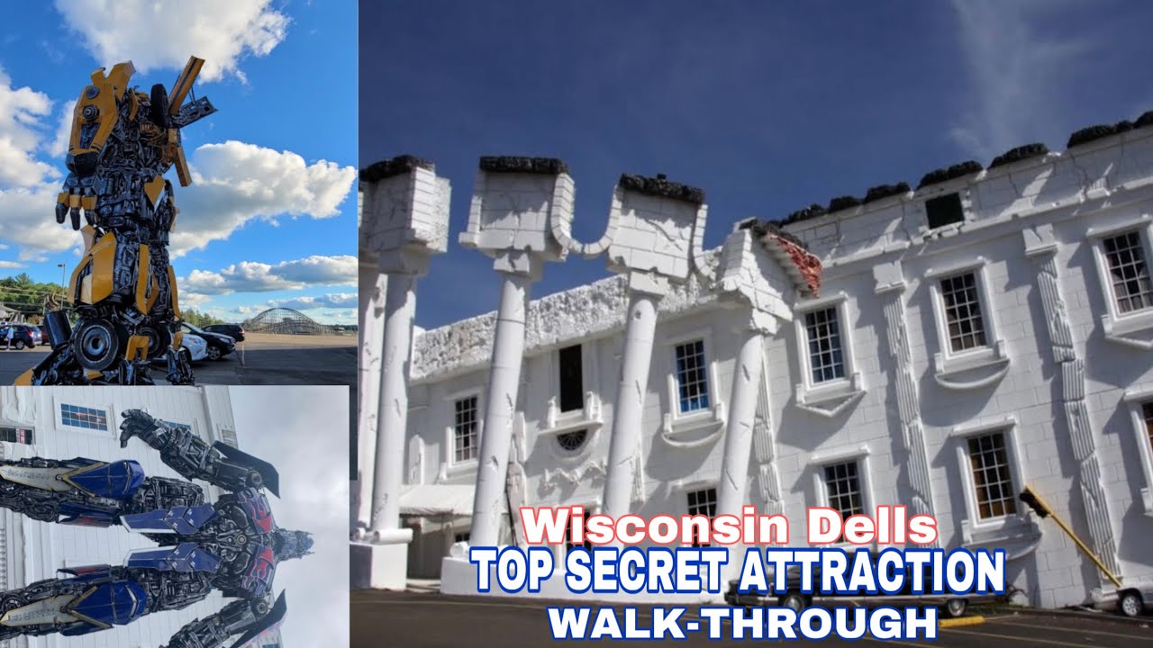 TOP SECRET ATTRACTION “TOURIST TRAP” WALKTHROUGH - WISCONSIN DELLS ...