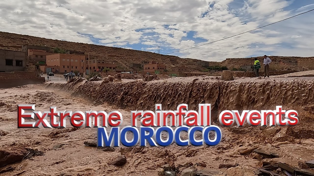 Extreme rainfall events in Morocco 2024 - YouTube