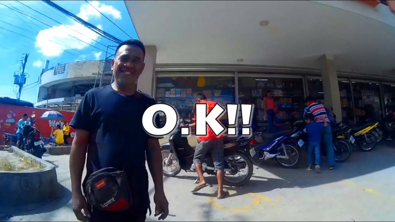 Cebu City (Riding on Habal Habal) バイクタクシー ハバルハバルに乗る - YouTube