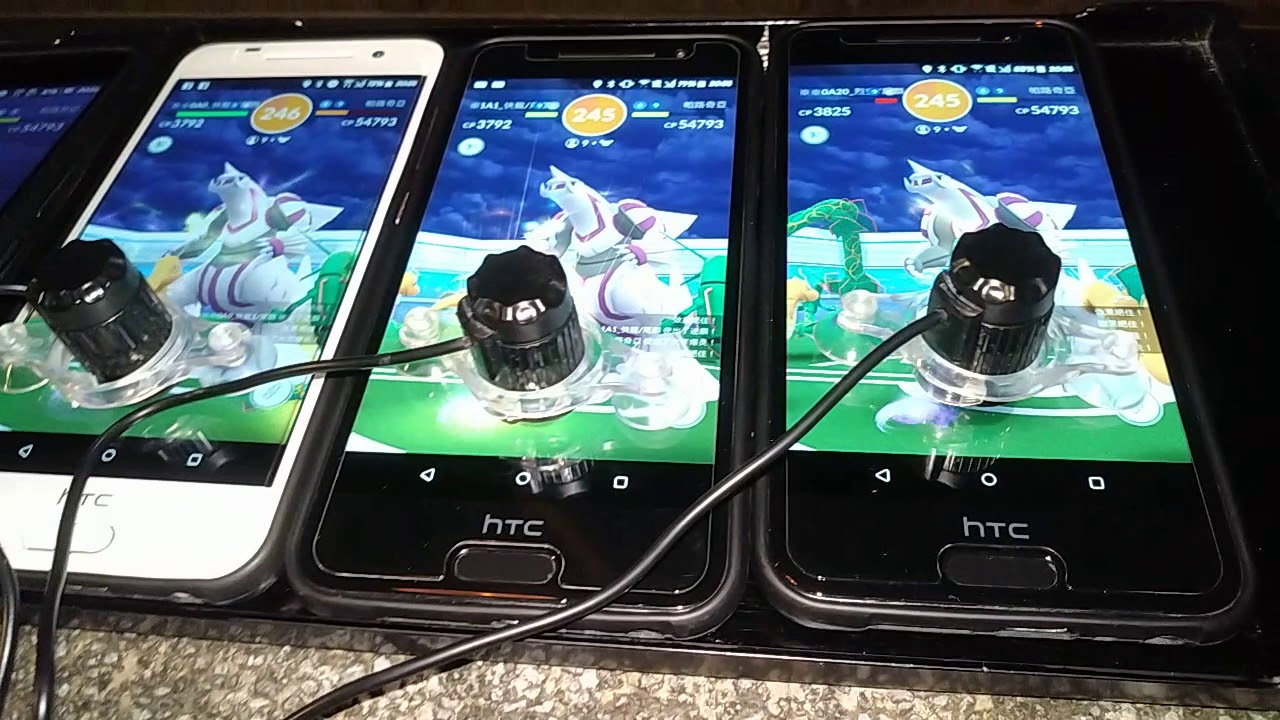 pokemon go plus + 6 Pro 手機螢幕 自動點擊器 - YouTube
