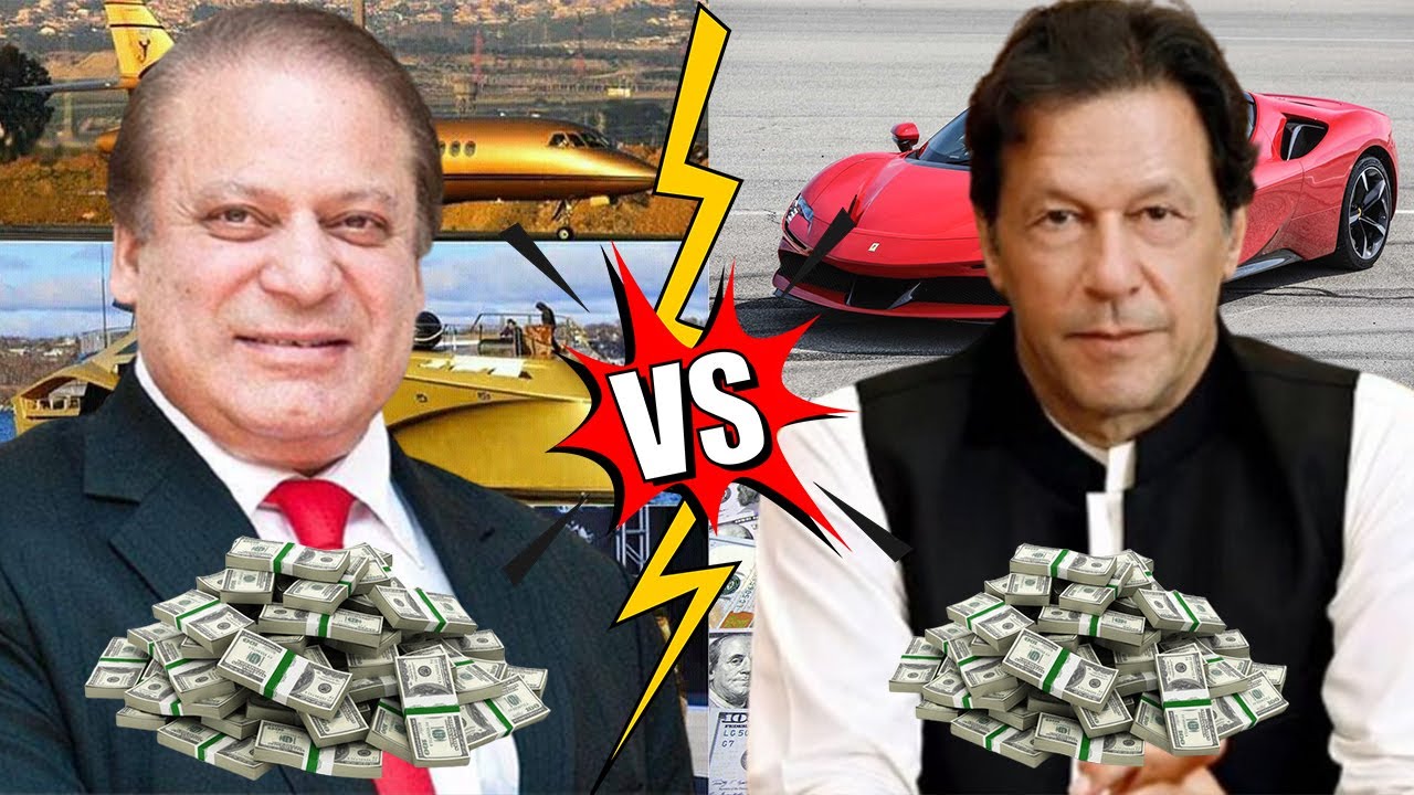 Imran Khan Vs Nawaz Sharif Comparison | Cars Collection | Networth ...