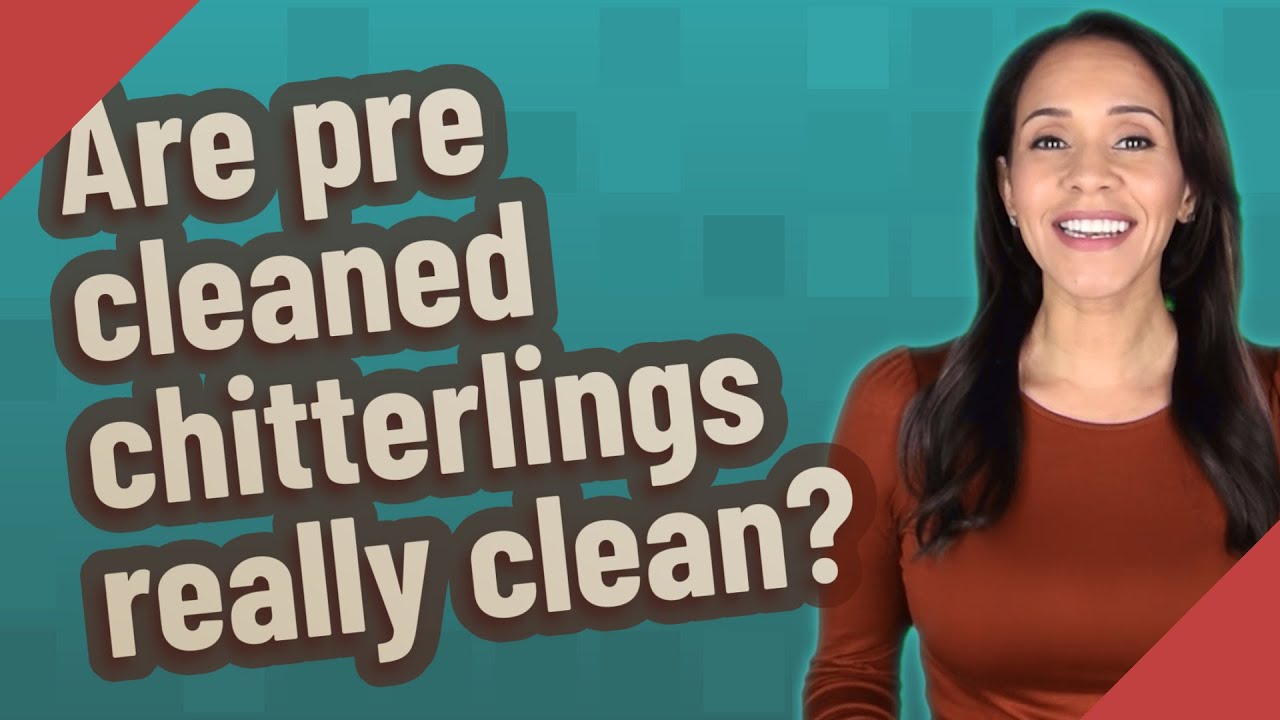 Are pre cleaned chitterlings really clean? - YouTube